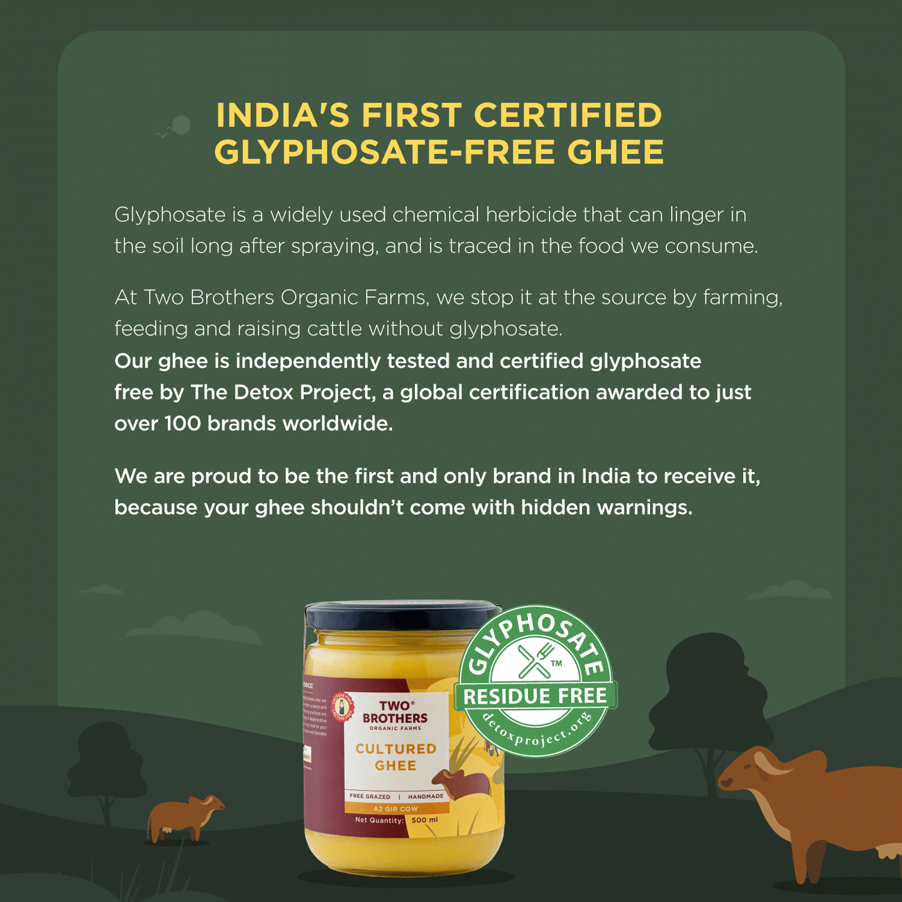 A2 Gir Cow - Cultured Ghee 5 Ltr