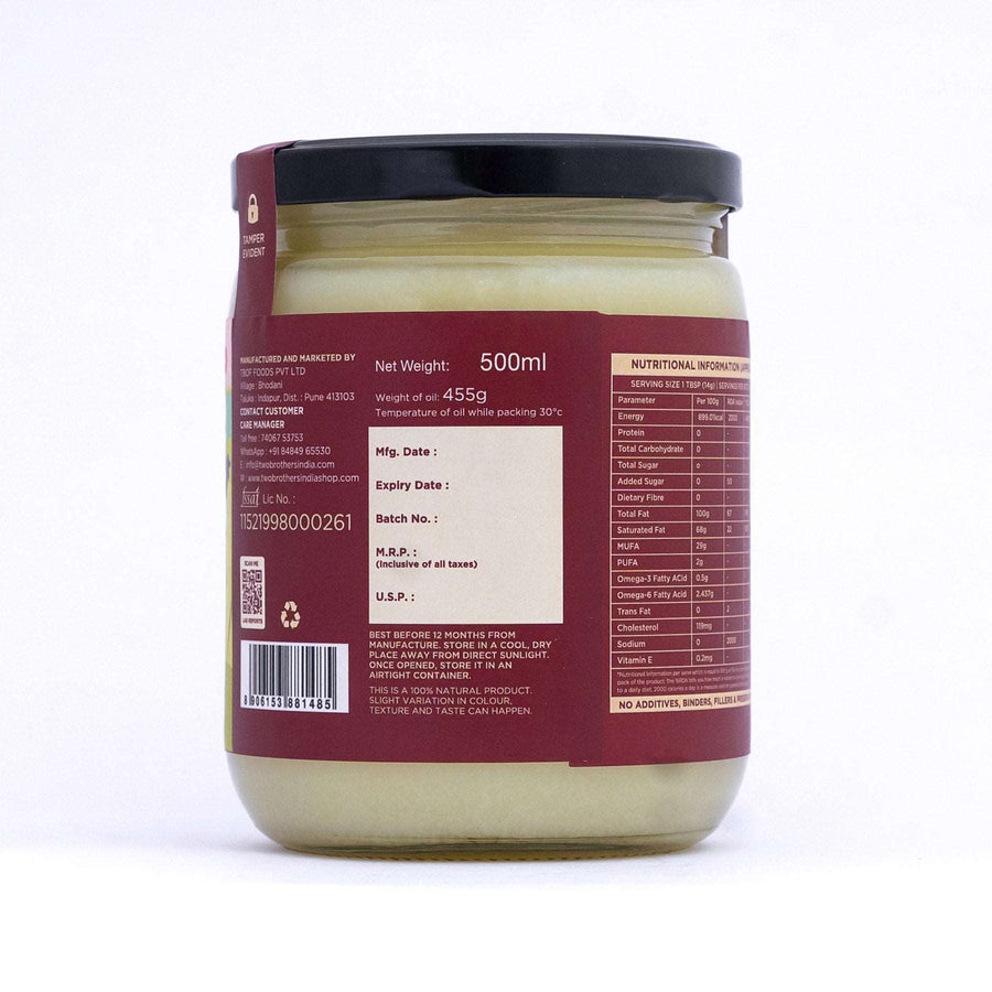 Organic, Raw & Natural Ghee - Desi Gir Cow Ghee - Best Price Online