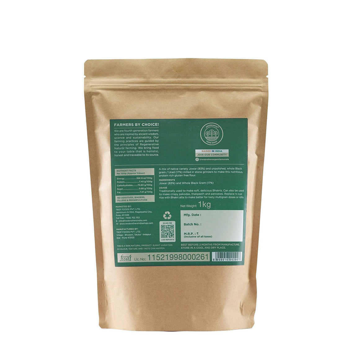 Buy Organic Atta Collection - Shop Now Pure And Healthy Online Store