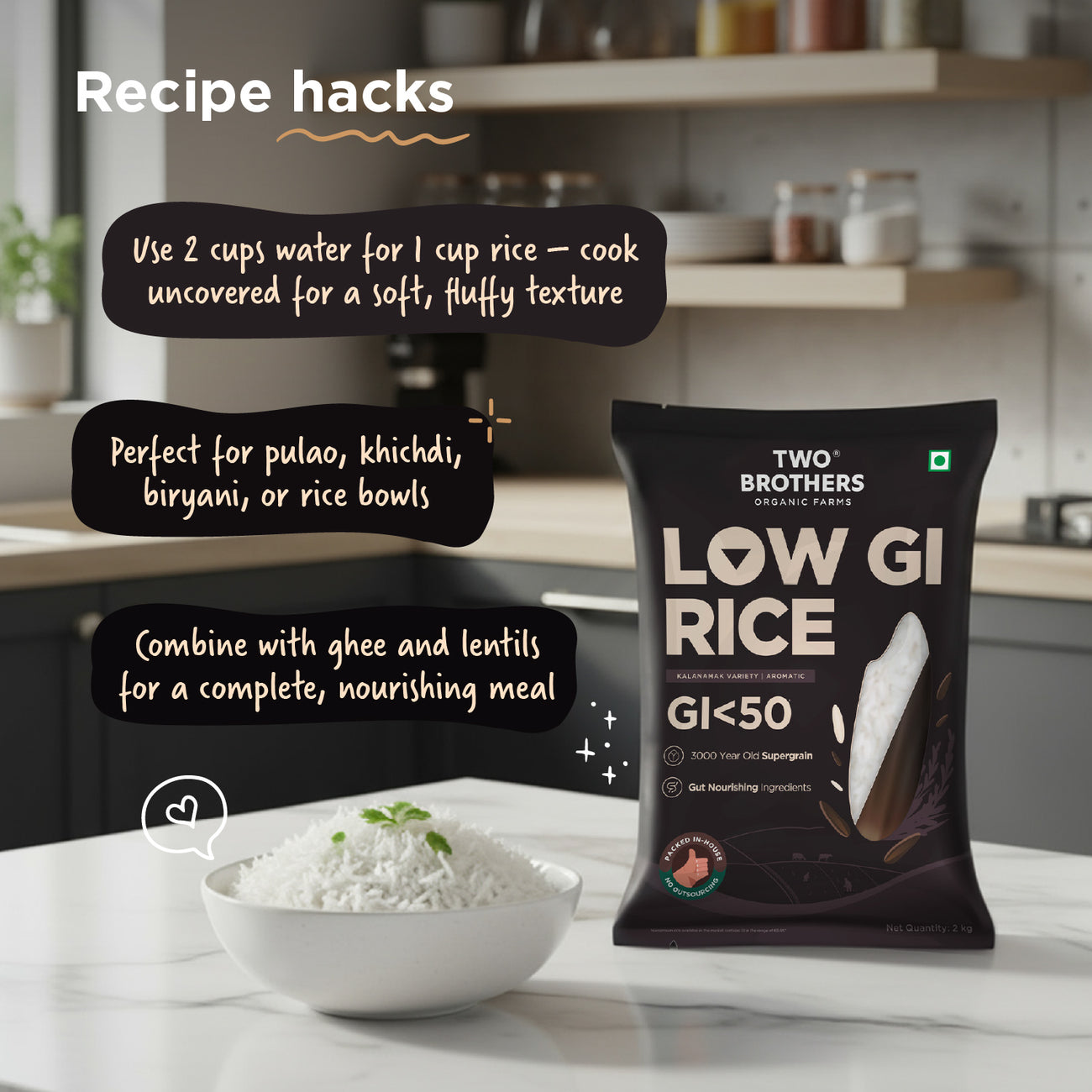Low GI | Indian Native Aromatic Rice
