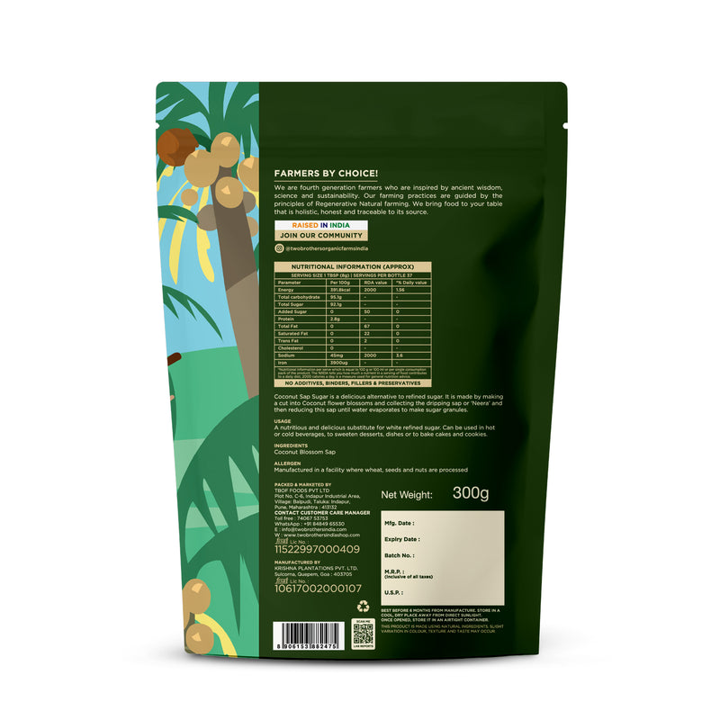 Buy Organic Coconut Sugar (Coconut Sap Sugar) at Best Price Online