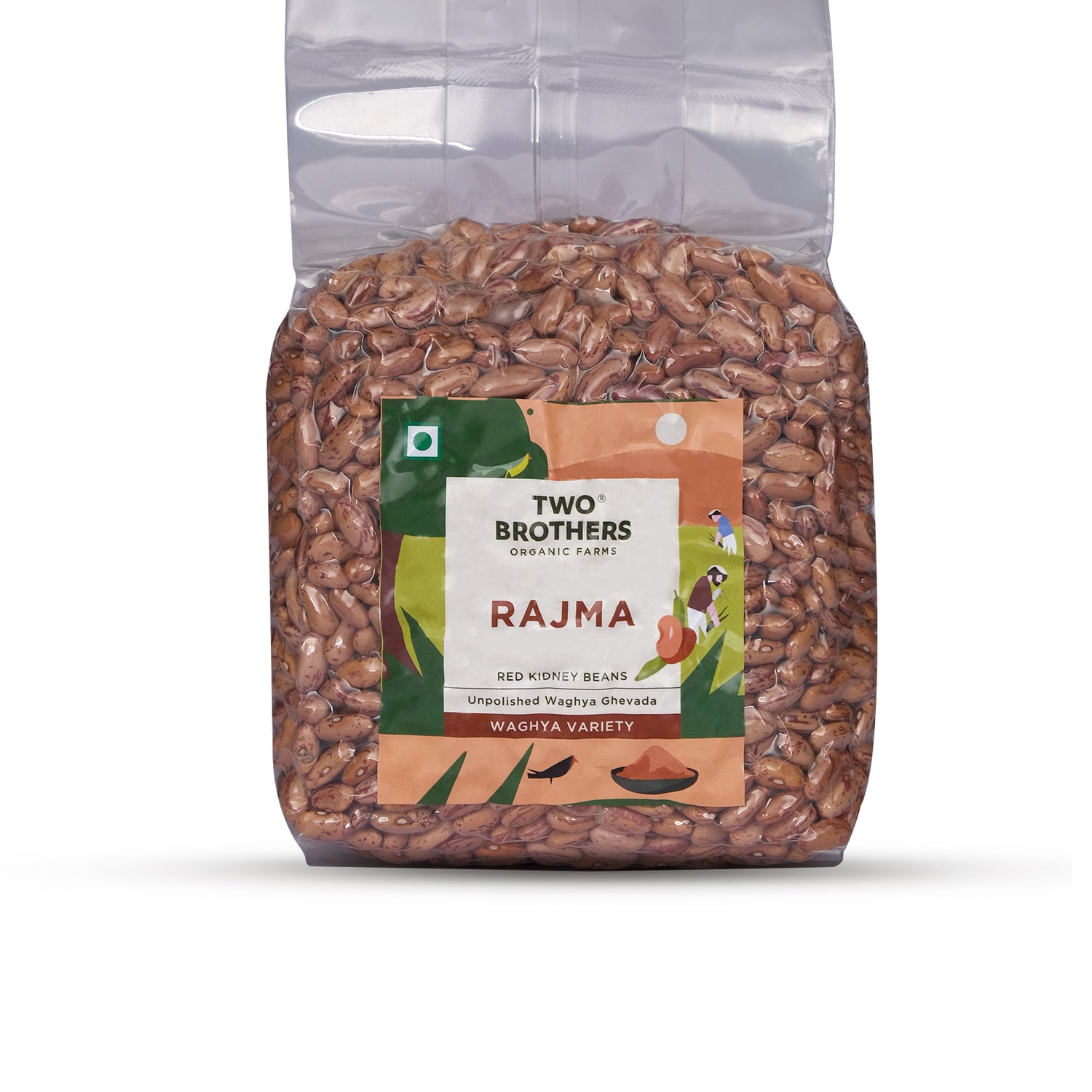 Buy Organic Waghya Variety Rajma Online - 500gm & 1kg Pack Available
