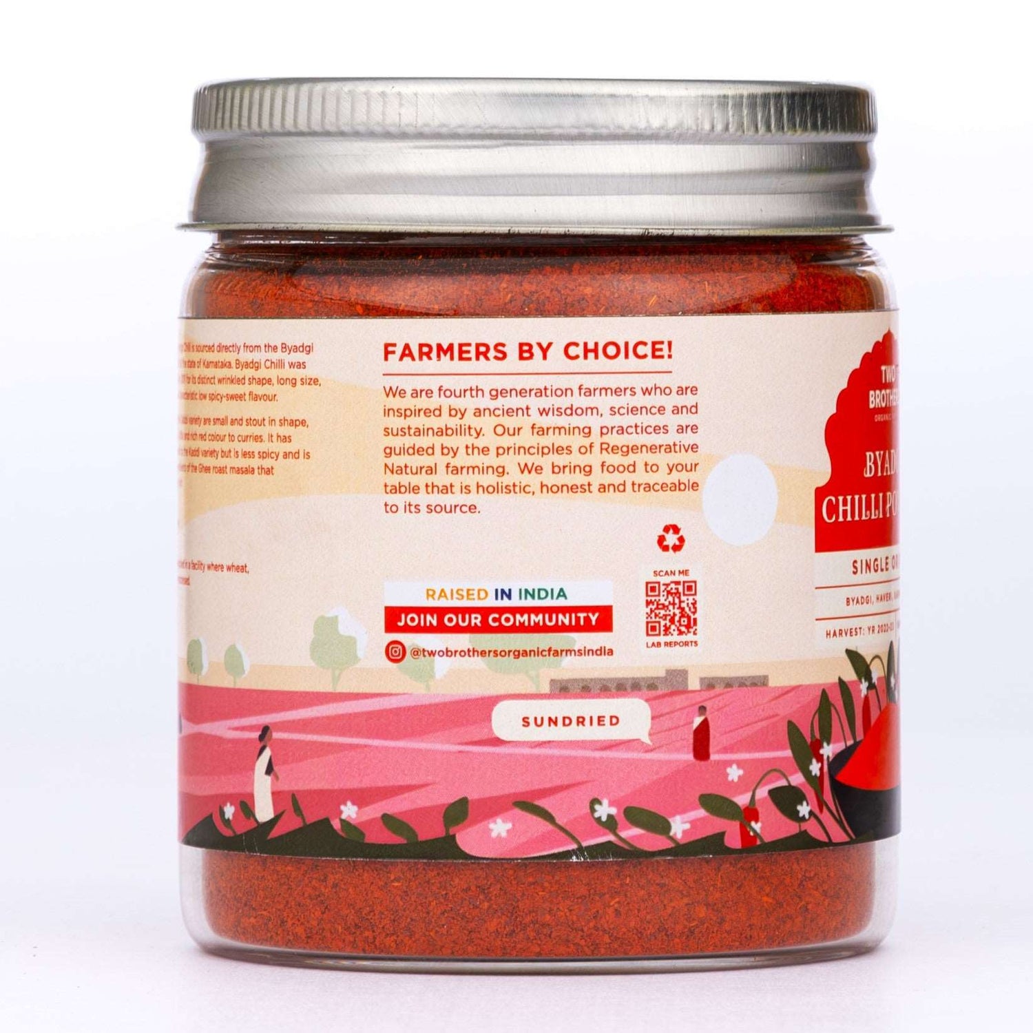 Buy Byadgi Chilli Powder in 150g Pack Online at TBOF