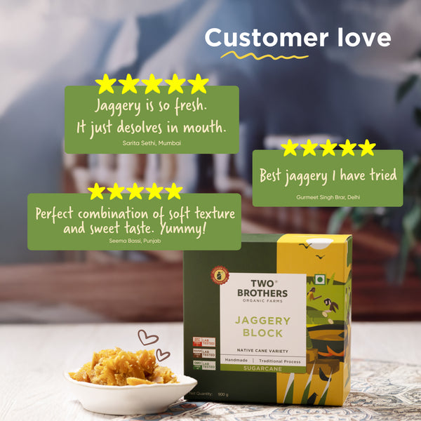 Buy Organic Sugarcane Jaggery Online in India at Best Price