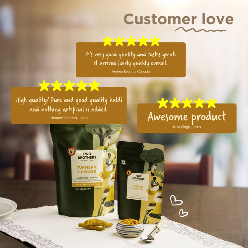 Buy Selam Haldi | Organic Selam Haldi Powder | Two Brothers India