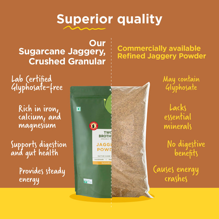 Sugarcane Jaggery, Crushed Granular