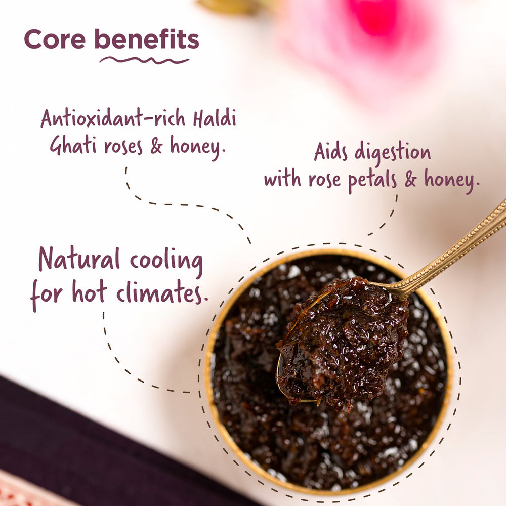 Buy Organic Rose Gulkand Online (Rose Petal Jam) at Best Price