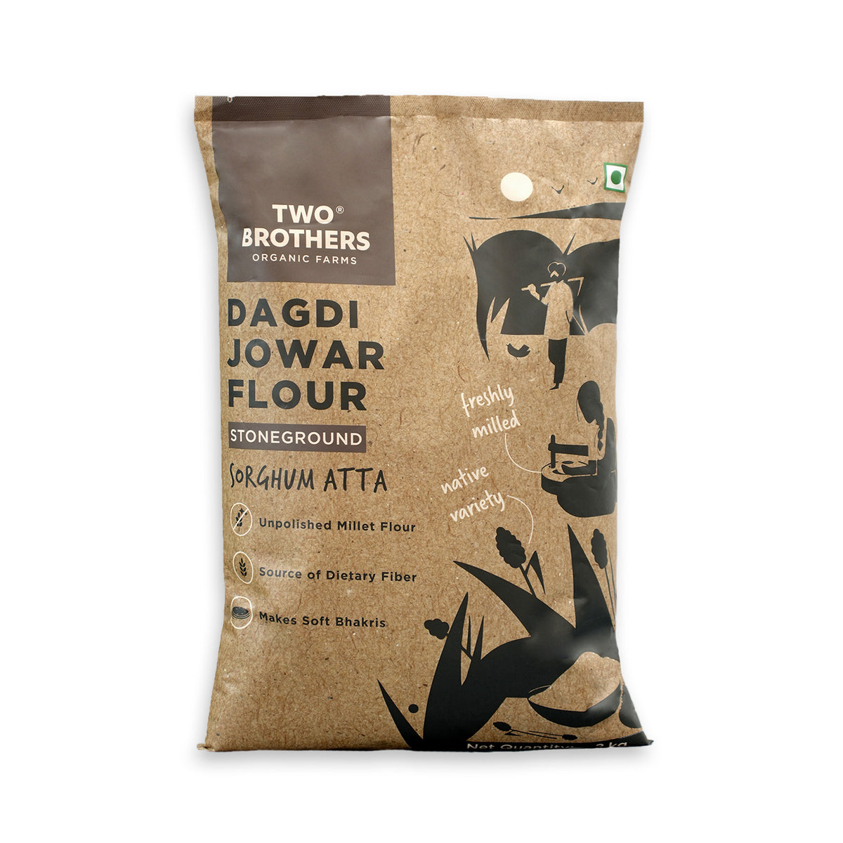 Buy All-Natural Jowar (Sorghum) Atta | Pure Jowar Atta Shop Now