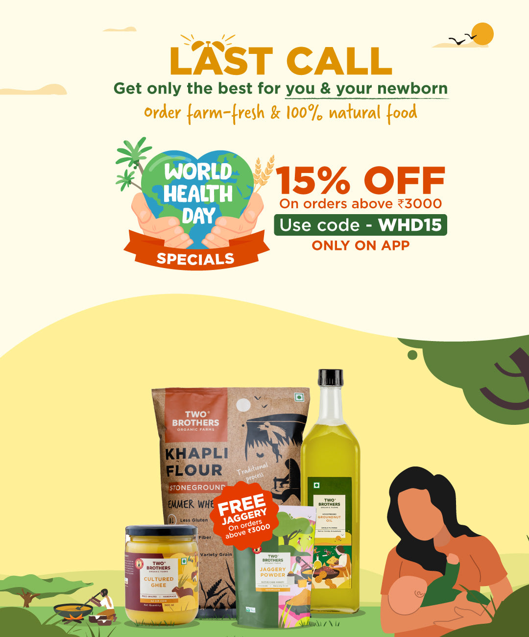 Two Brothers Organic Food Online Store